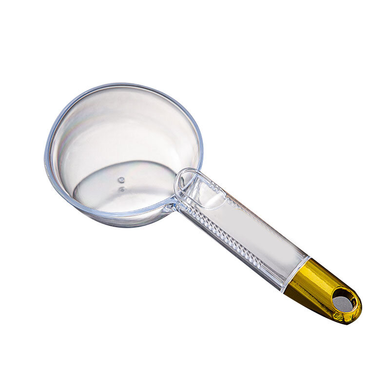 Рисовая порция совка 180 мл простая длинная конструкция зажима с длинной ручкой Прозрачный рис измерение риса для домашней кухни прозрачная