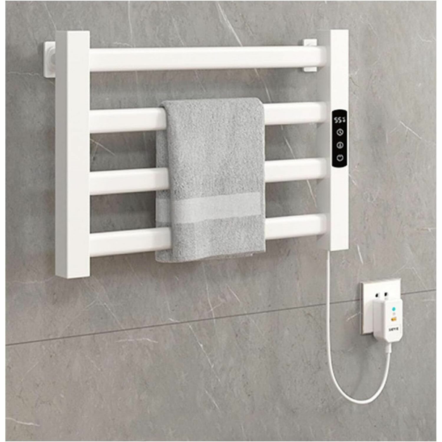 Умная электрическая вешалка для полотенец в ванной комнате