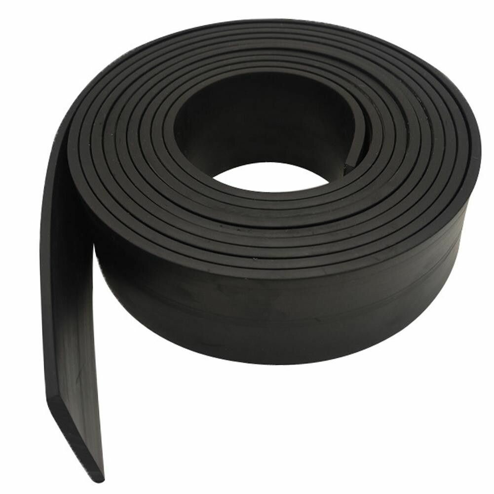Резиновая уплотнительная лента 3 мм х 40/60/100 мм, длина 1 м — противоударная прокладка для защиты и звукоизоляции