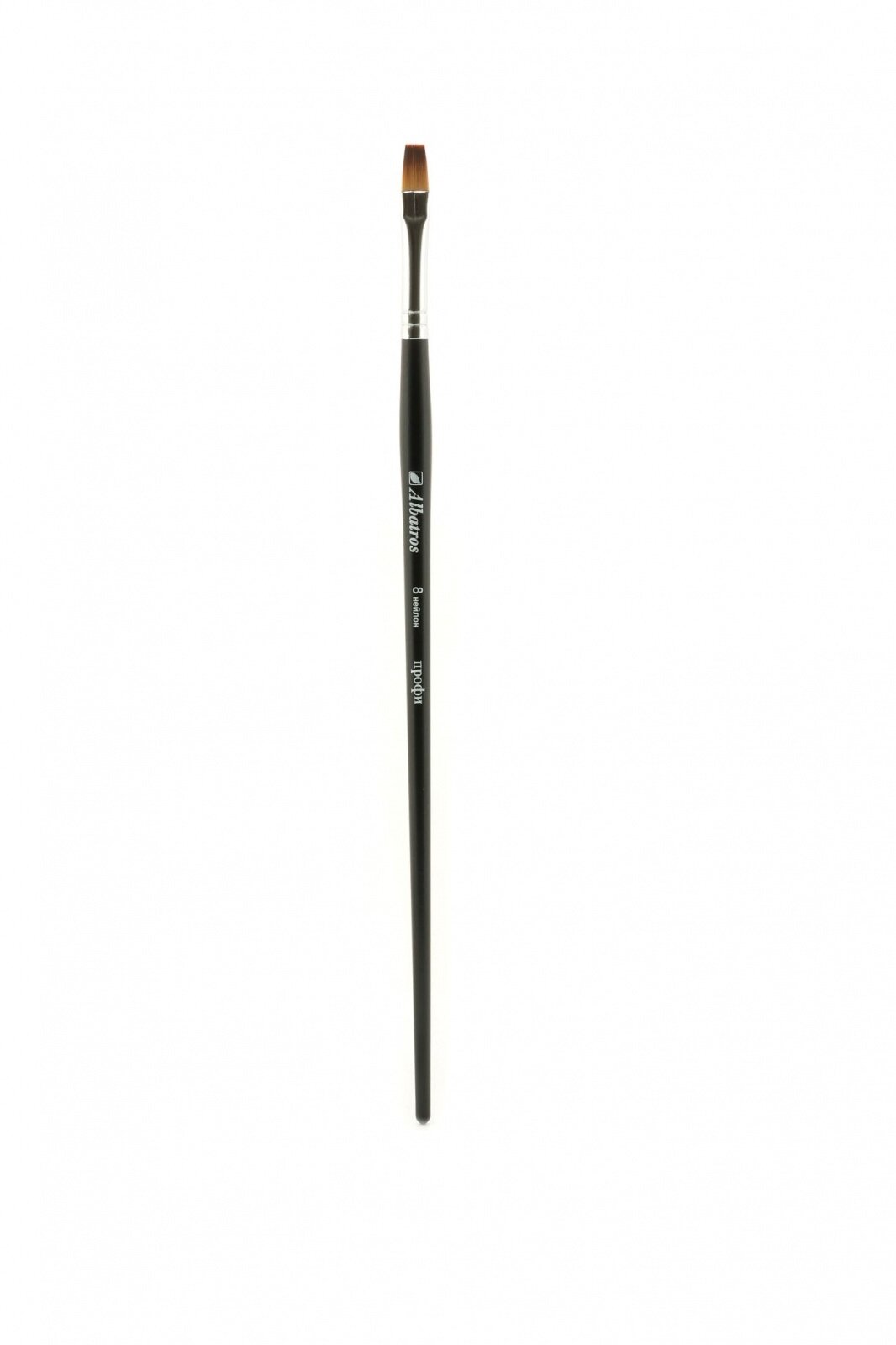 Кисть Альбатрос Профи, нейлон №8 плоская