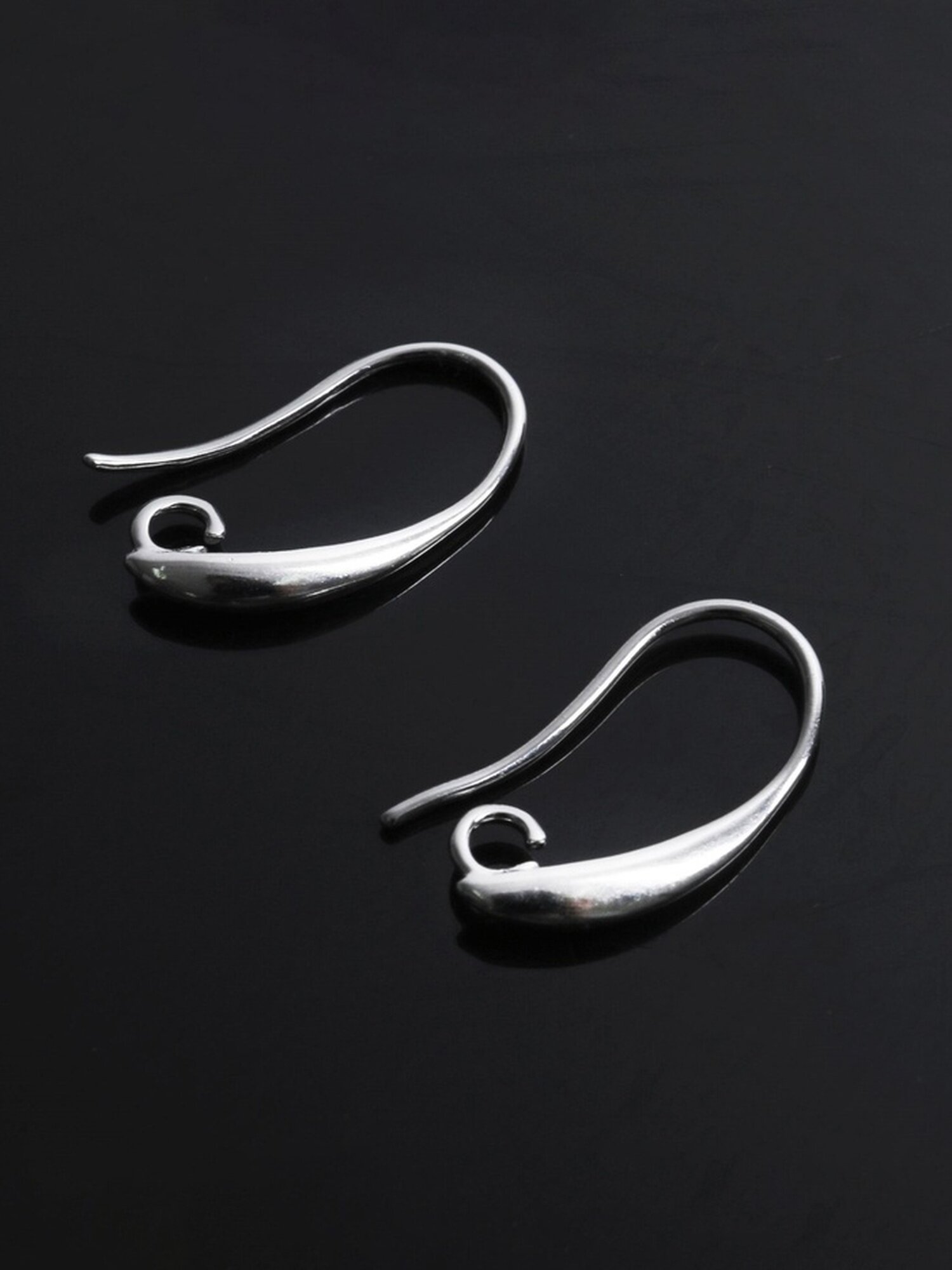 Швензы Queen Fair СМ-1111-1, металлические, цвет серебро, 5 пар