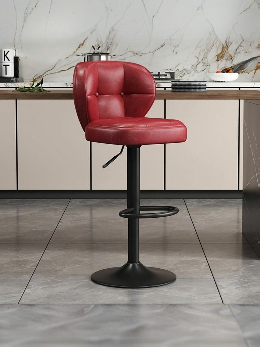 Легкие роскошные бытовые барные стулья, высокие табуреты, стулья с откидной спинкой