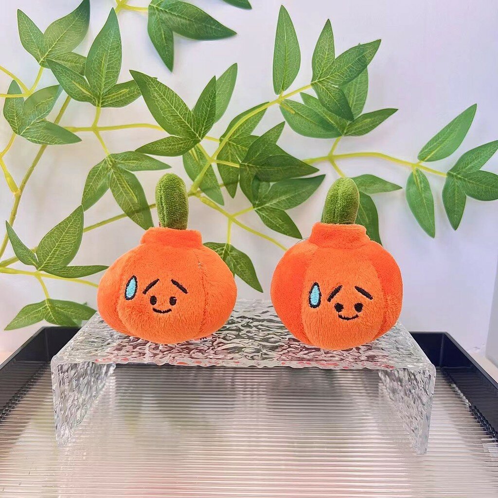 Мягкий брелок-тыква для Хеллоуина, милый декоративный подвесной подарок