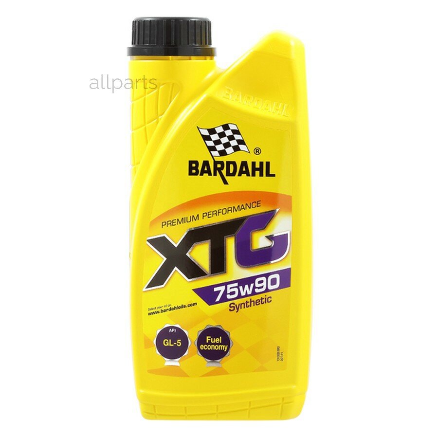 BARDAHL 36381 75W90 XTG GL5 1L (синт. трансмиссионное масло)