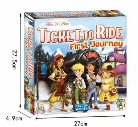 Настольная игра Ticket to Ride: KID европ
