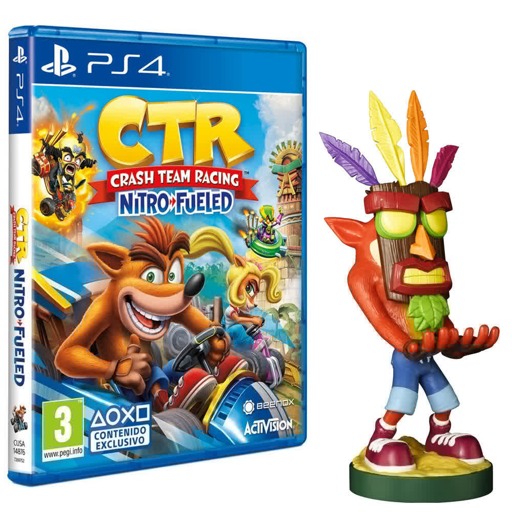 Crash Team Racing Nitro-Fueled JEU Bundle [PS4, английская версия]