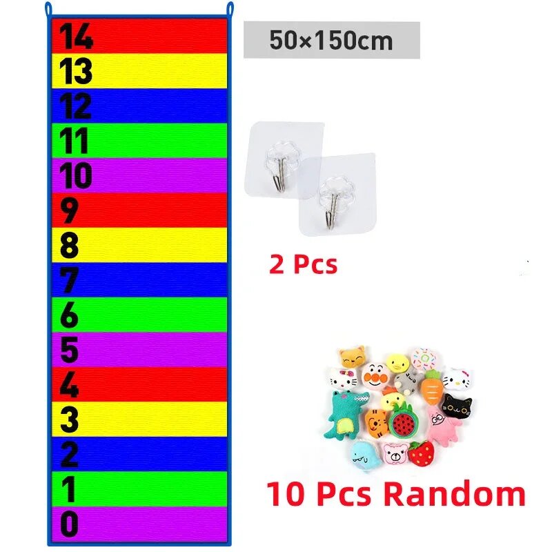 Детские сенсорные игры с высоким ковровым покрытием, тренажер для прыжков, веселая спортивная игрушка, линейка высоты, игрушки для дома и улицы для детей, 150cm, Унисекс