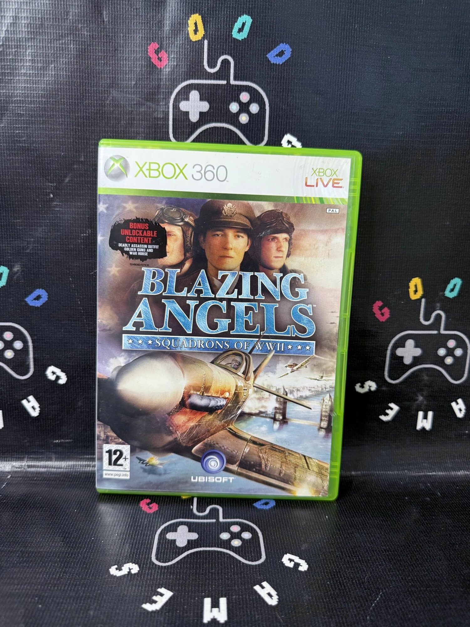 Игра Blazing Angels squadrons of WWII Xbox 360