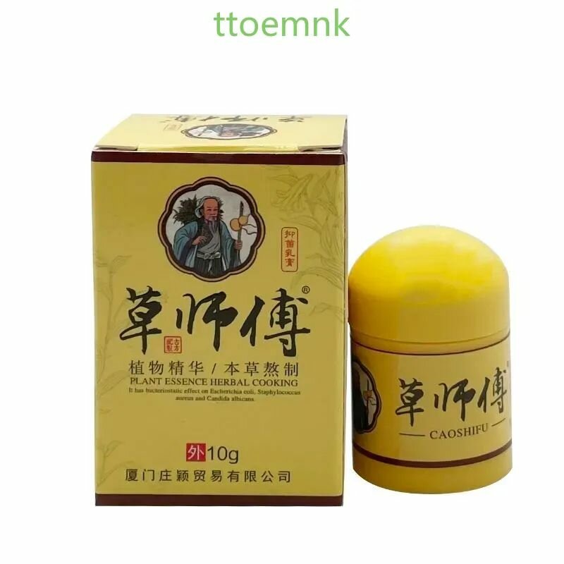 Ttoemnk Антибактериальный крем для кожи, 10 г, мазь от псориаза, дерматита, зуда кожи и экземы, для проблемной кожи на теле. 2 коробки