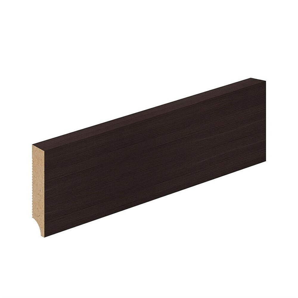 BRAVO Плинтус ЭКО Wenge Melinga МДФ S-70.16 2400*70*16 Wenge Melinga