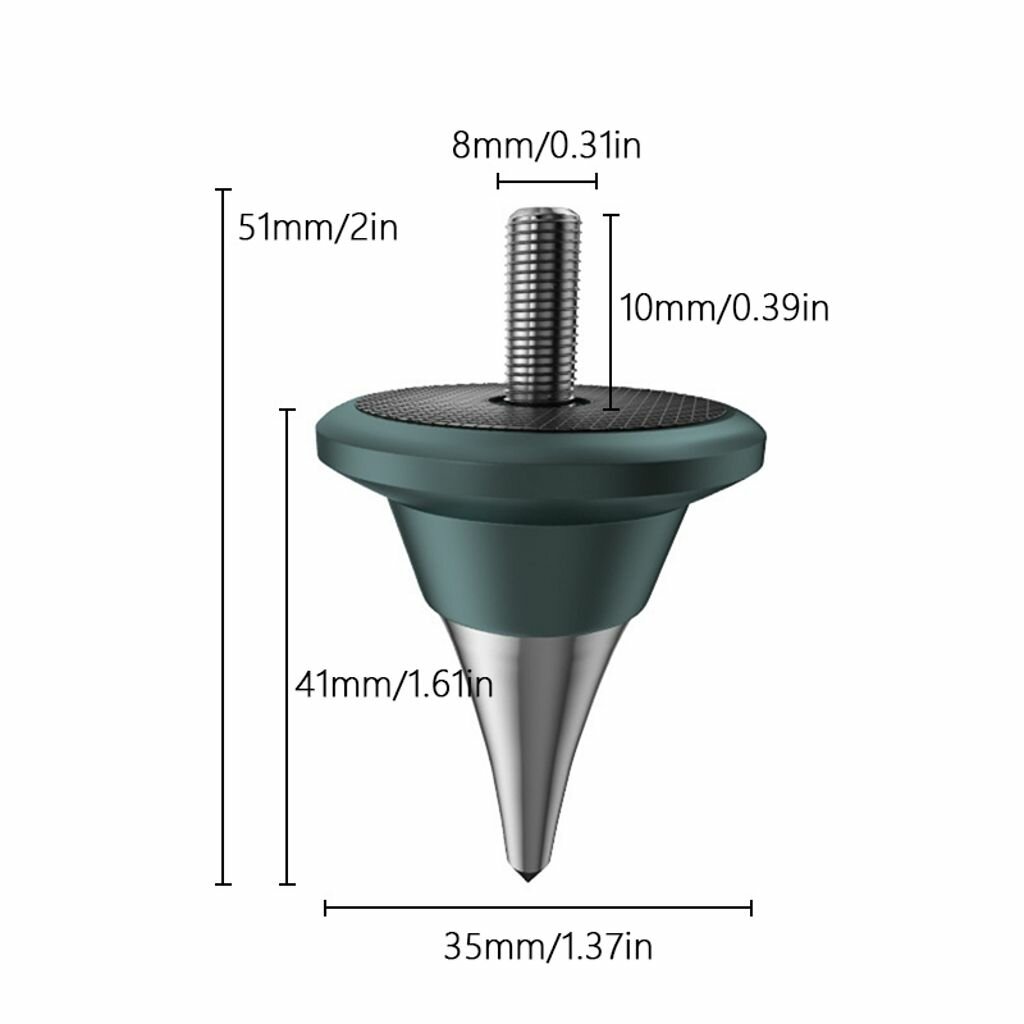 Амортизирующая подушечка для ногтей с динамиком, темно-синий, 8mm