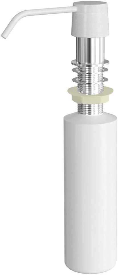 Дозатор для жидкого мыла Florentina Рондо 703.727.0000.201 300 мл, встраиваемый, для кухни, хром/жасмин