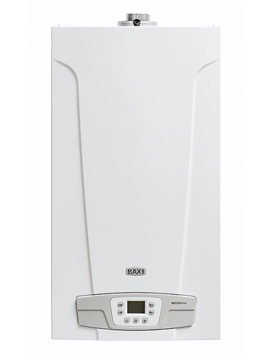 Котел газовый настенный BAXI ECO-4s 18 F, двухконтурный (7659669--)