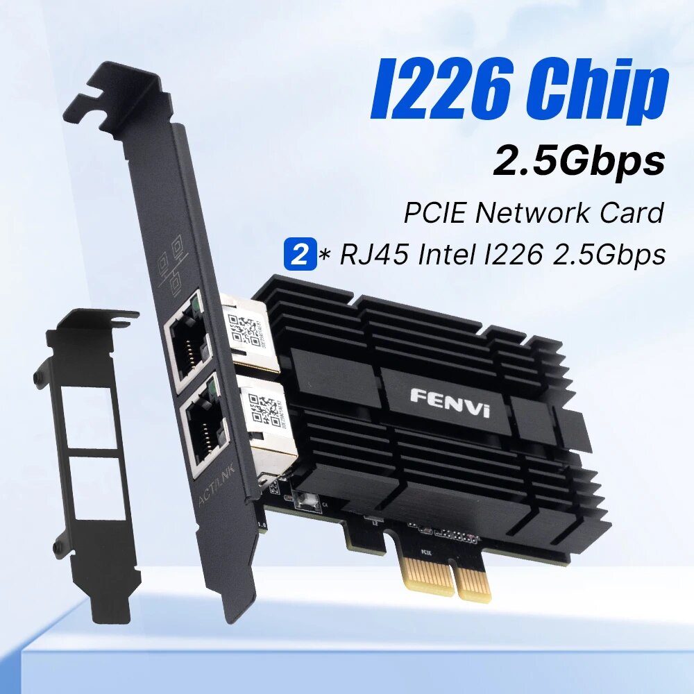 FENVI PCI-E сетевая карта 2.5G