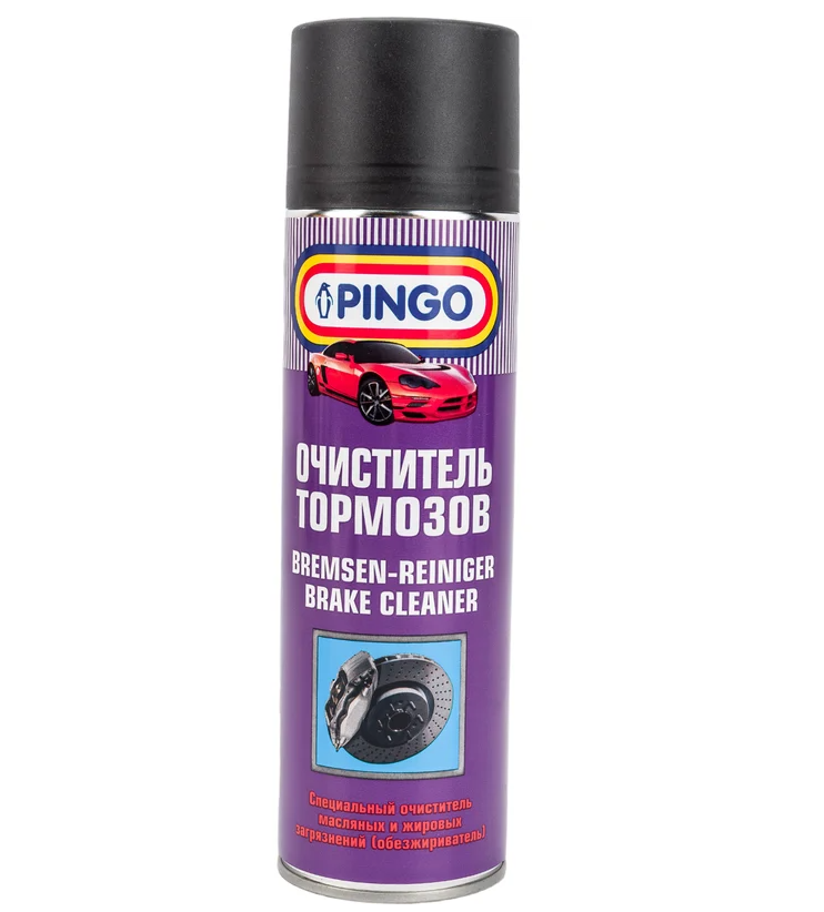 Очиститель тормозной системы спрей 500мл pingo pingo 85020-0