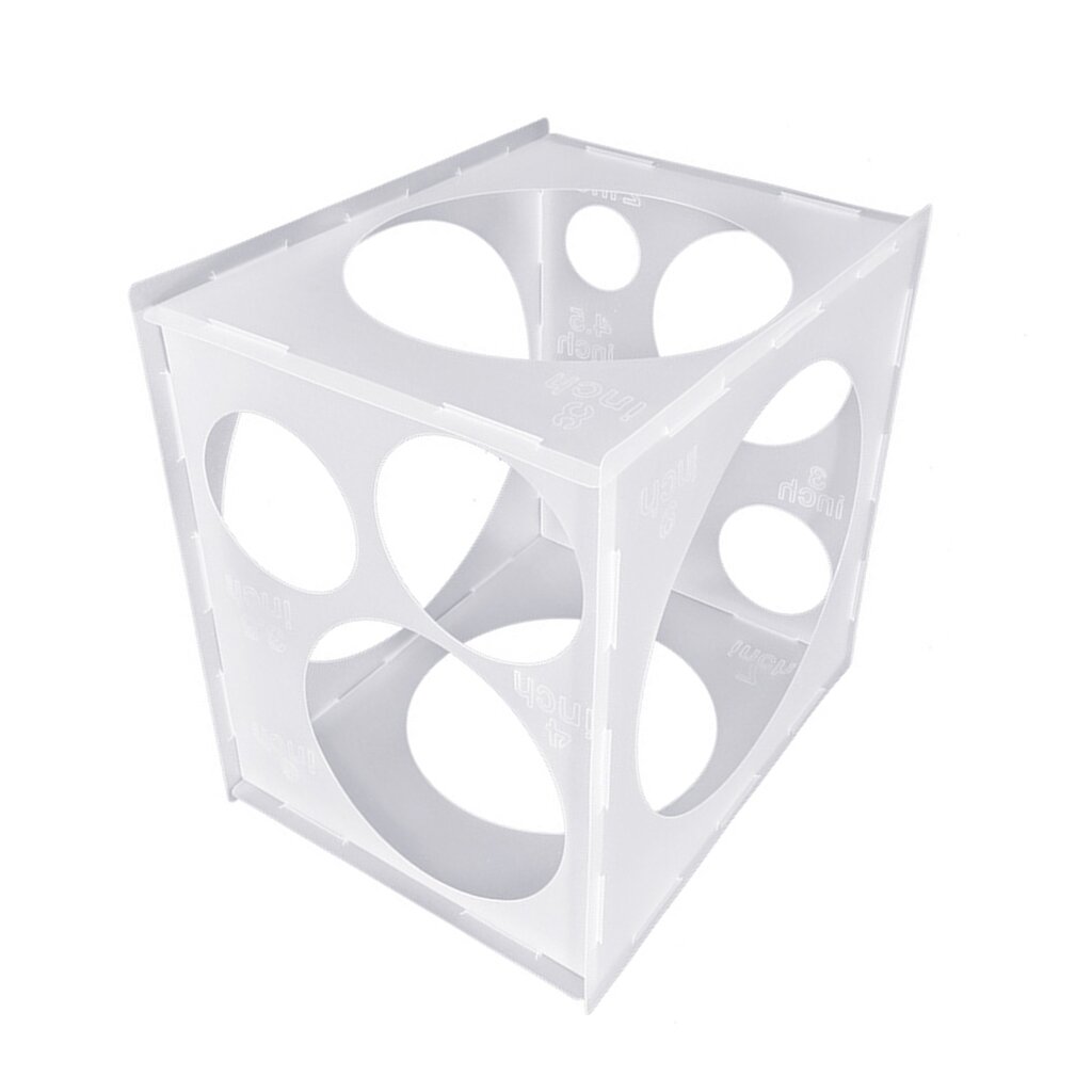 Коробка для измерения шаров с 11 отверстиями, складная, размеры от 2 до 10 дюймов, инструмент для украшения арок и колонн