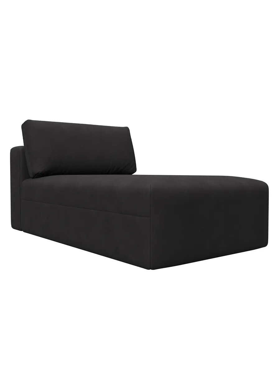 Модуль канапе из модульного набора Лего, с ящиком для белья, замша