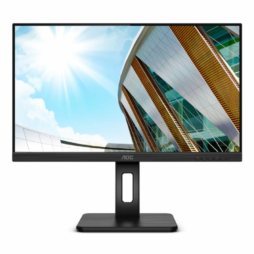 LCD AOC 24" 24P2Q Black с поворотом экрана