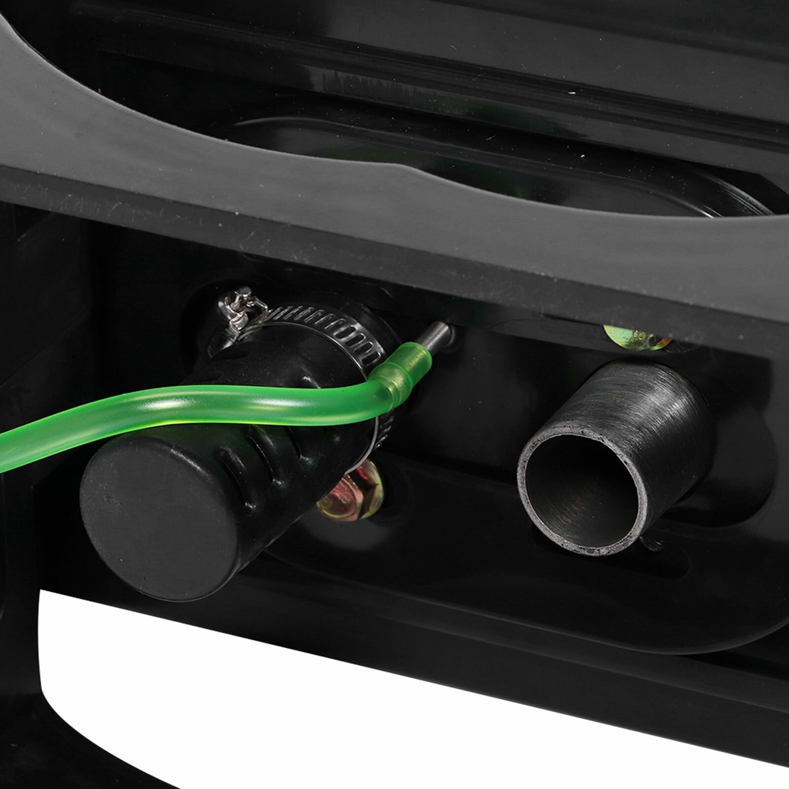 Автономный воздушный отопитель салона с одним выходом, чёрный дисплей, с пультом