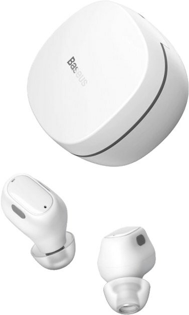 Беспроводные наушники BASEUS Bowie WM01, Bluetooth, белый (NGTW370002)
