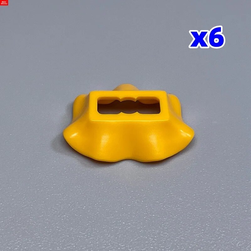 Желтая деталь LEGO® для одежды, 5020003 x6