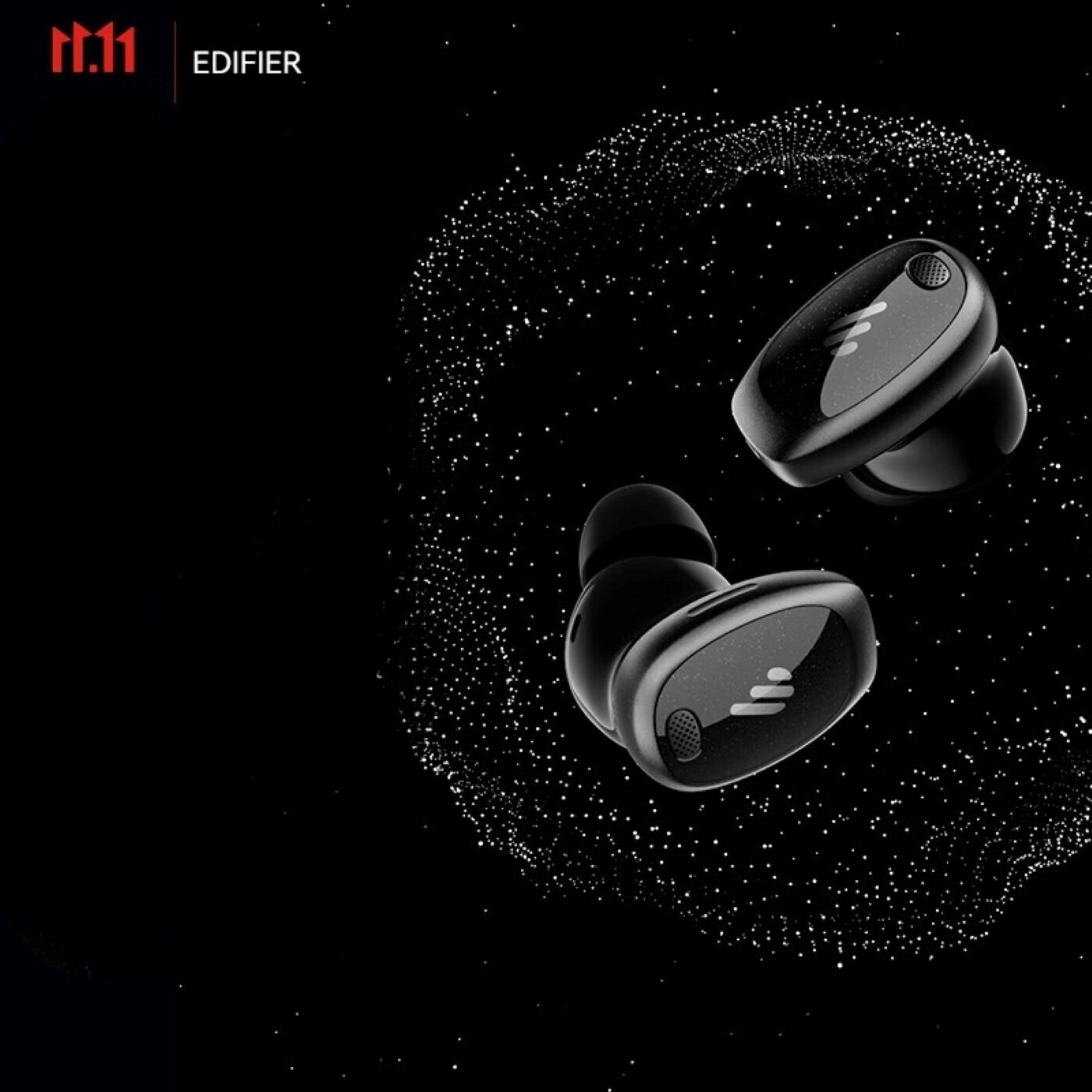 Беспроводная Bluetooth-гарнитура EDIFIER NeoDots, Bluetooth 5.4, шумоподавление, водонепроницаемость IPX5