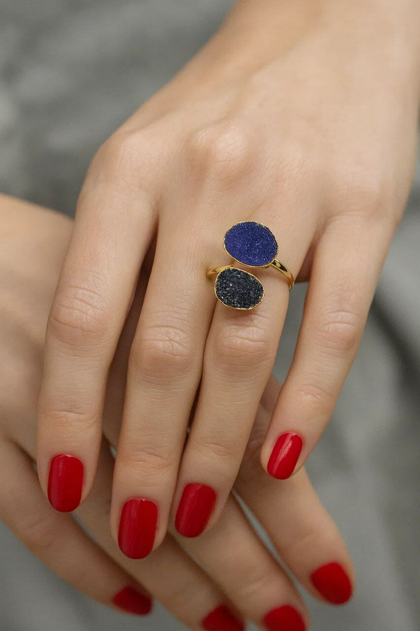 Кольцо, кварц