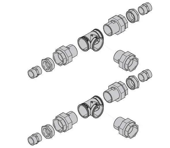 KIT MAINFOLDS DOUBLE E.SYTWIN Аксессуар