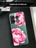 Чехол на OnePlus 10 Pro / ВанПлас 10 Про с принтом "Open peonies", прозрачный