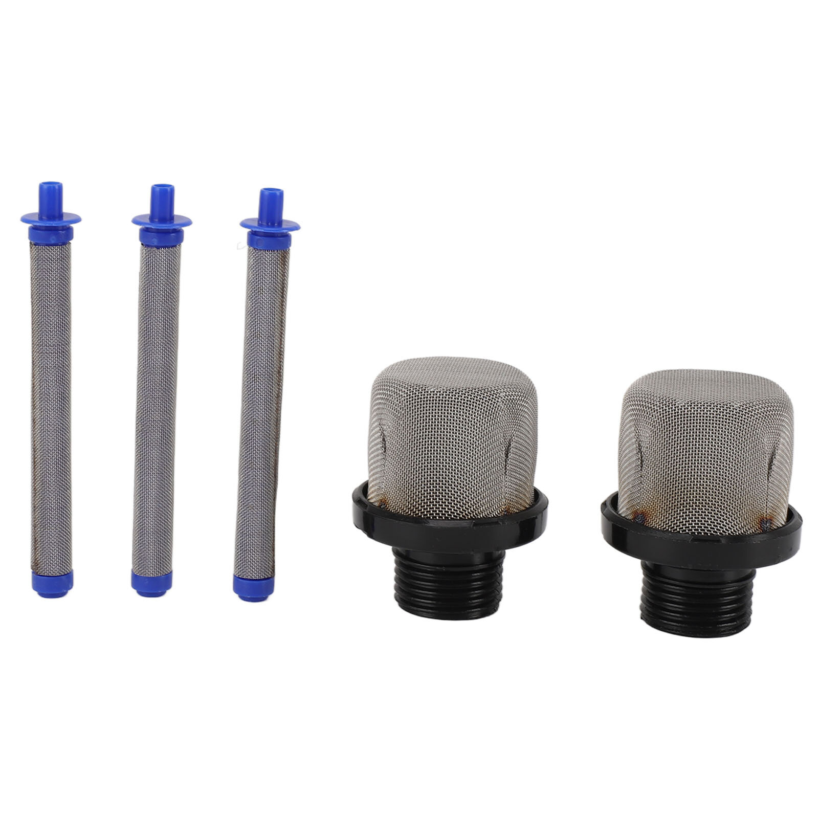Комплект из 2 фильтров для всасывания и 3 фильтров для безвоздушного распылителя, сменный, многоразовый, для безвоздушного распылителя краски