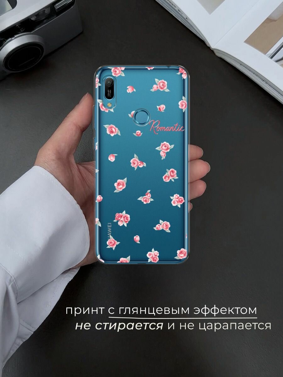 Чехол на Honor 8A/8A Pro/Huawei Y6s/Y6 2019 / Хонор 8А с принтом "Romantic 3" — фото 1