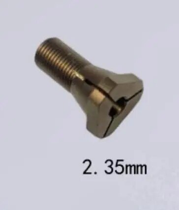 Электрическая коленчатая цанга 90 градусов clamp 2.35mm