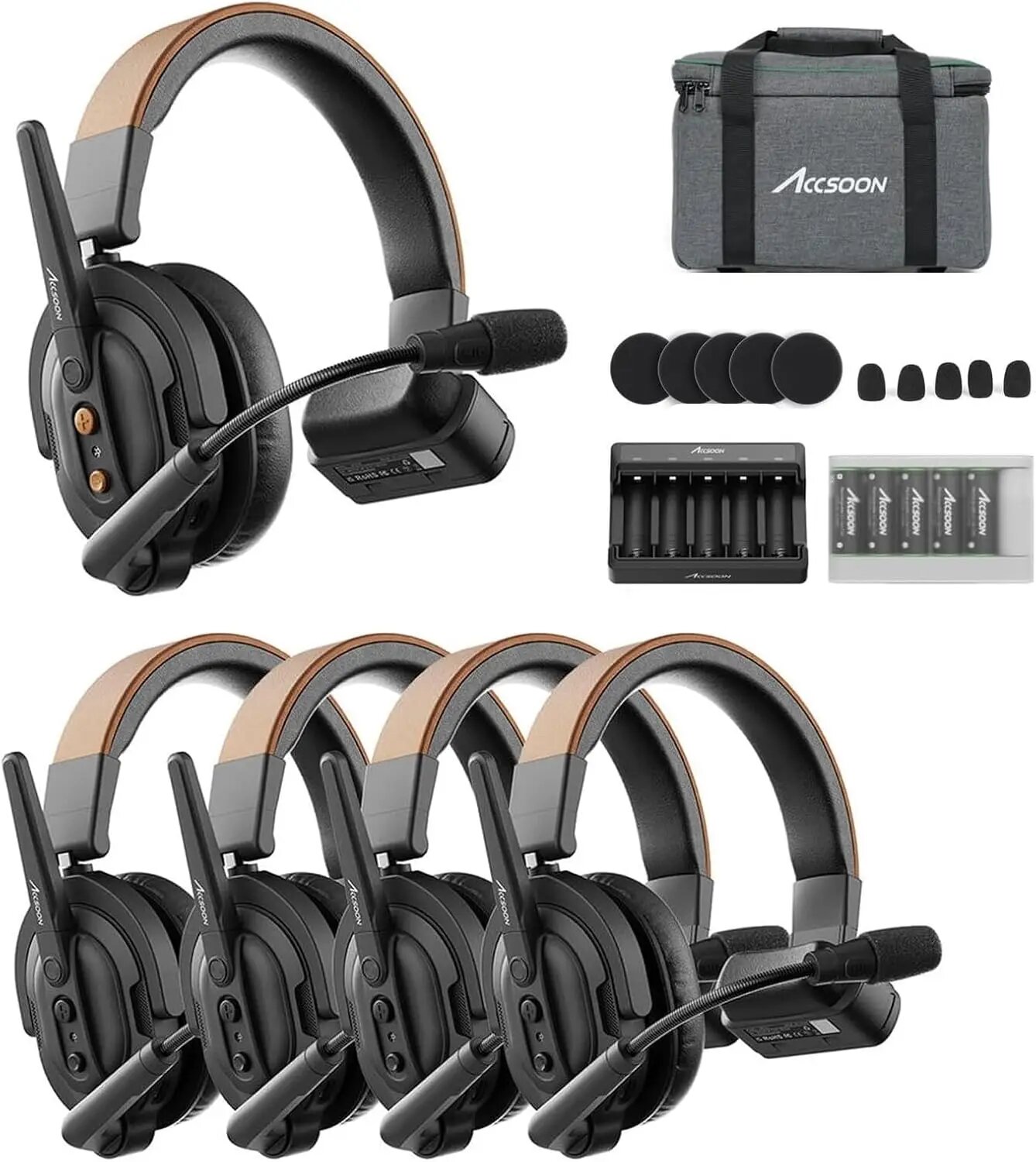 Accsoon CoMo SE Беспроводная гарнитура 1v4 kit