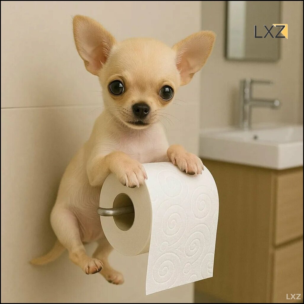 Держатель для туалетной бумаги "Эксклюзивный", смола, 3D дизайн, в форме акулы/песика, 22x16x12 см