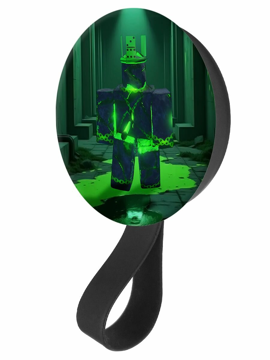 Кольцо-держатель с зеркалом Krutoff для телефона Roblox - Форсакен 1x1x1x1 (Forsaken 1x1x1x1)