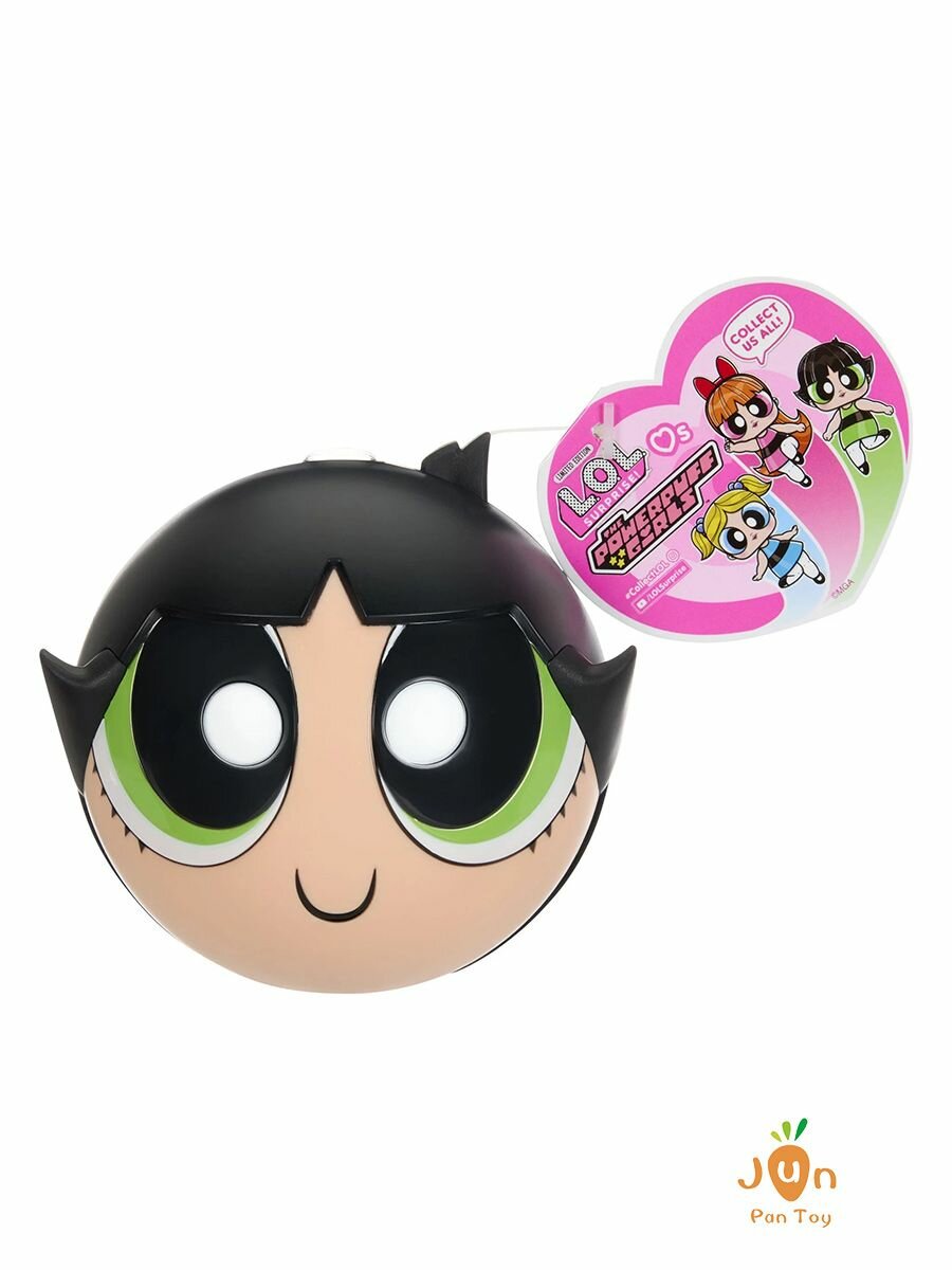 Фигурка MGA LOL Surprise Loves The Powerpuff Girls Tots Buttercup / игрушки для девочек, куклы лол Крутые девчонки, с кронштейном, подходит для детей от 3 лет и старше