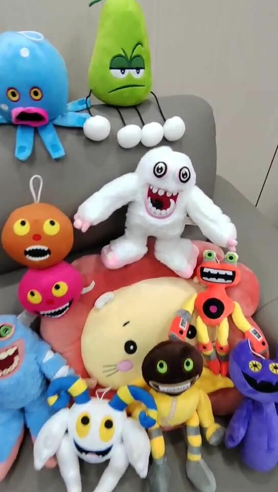 Новый продукт Wubbox My Sing Monster Plush Toys