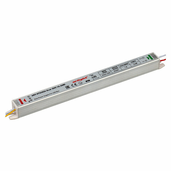 Блок питания ARV-HT24024-Slim (24V, 1A, 24W) (arlight, Металл) 019483