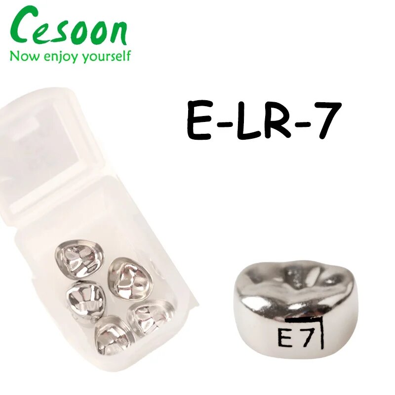 Детские молярные коронки Cesoon LR-E7, 5 шт.
