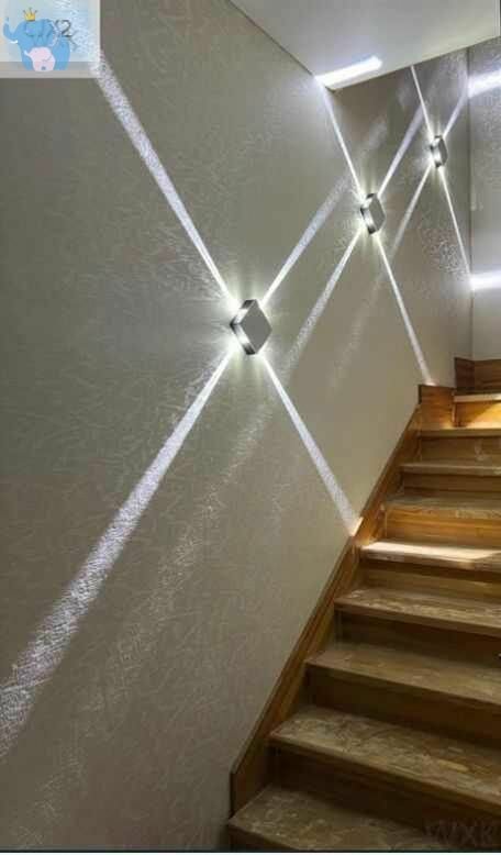 Настенный декоративный энергосберегающий LED светильник КВАДРАТWXK-CJX2