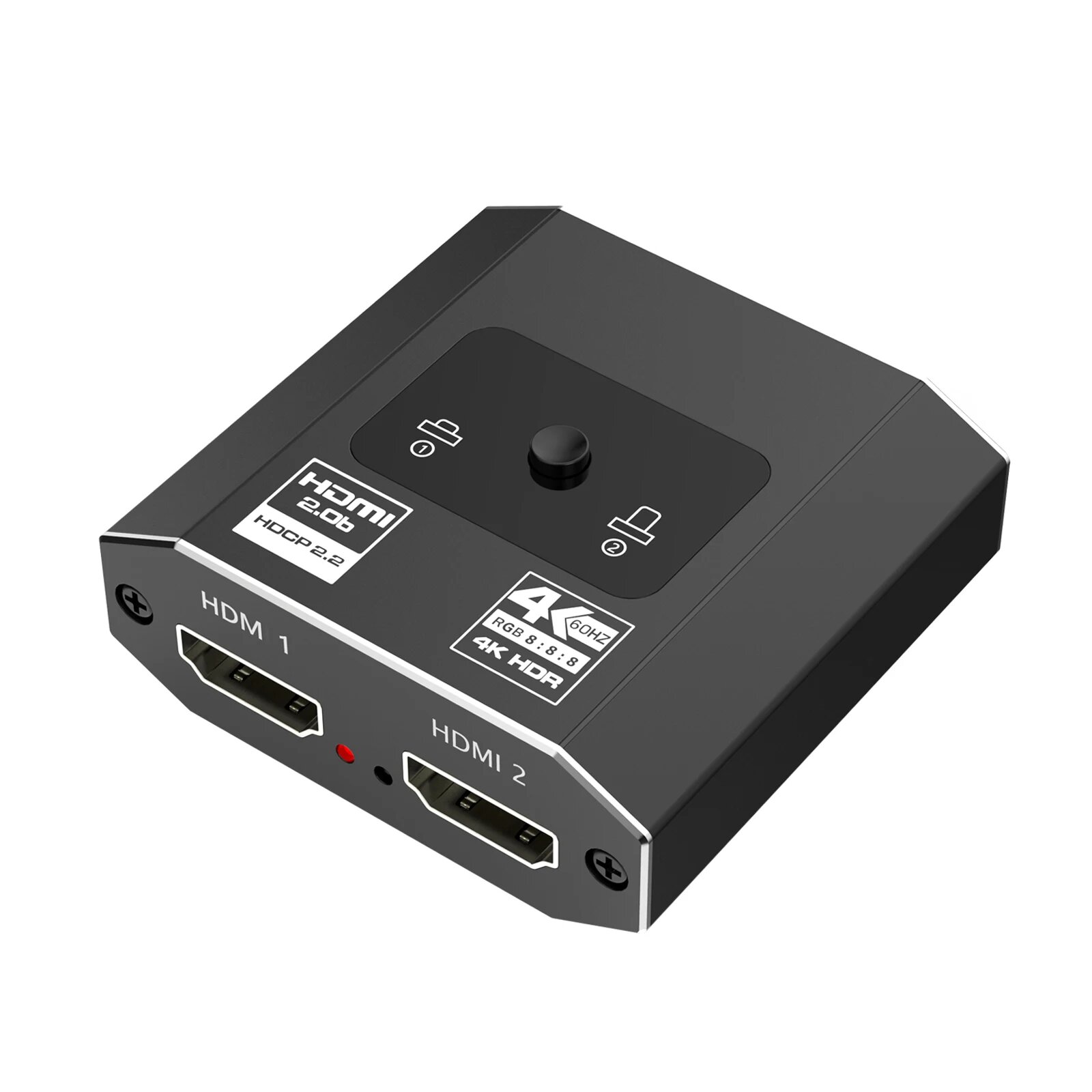 HDMI-совместимый разветвитель 4K, KVM-переключатель, двунаправленный 1x2/2x1, HDMI-совместимый переключатель, 2 в 1, выход для PS4/3 ТВ-приставки, адаптер-переключатель