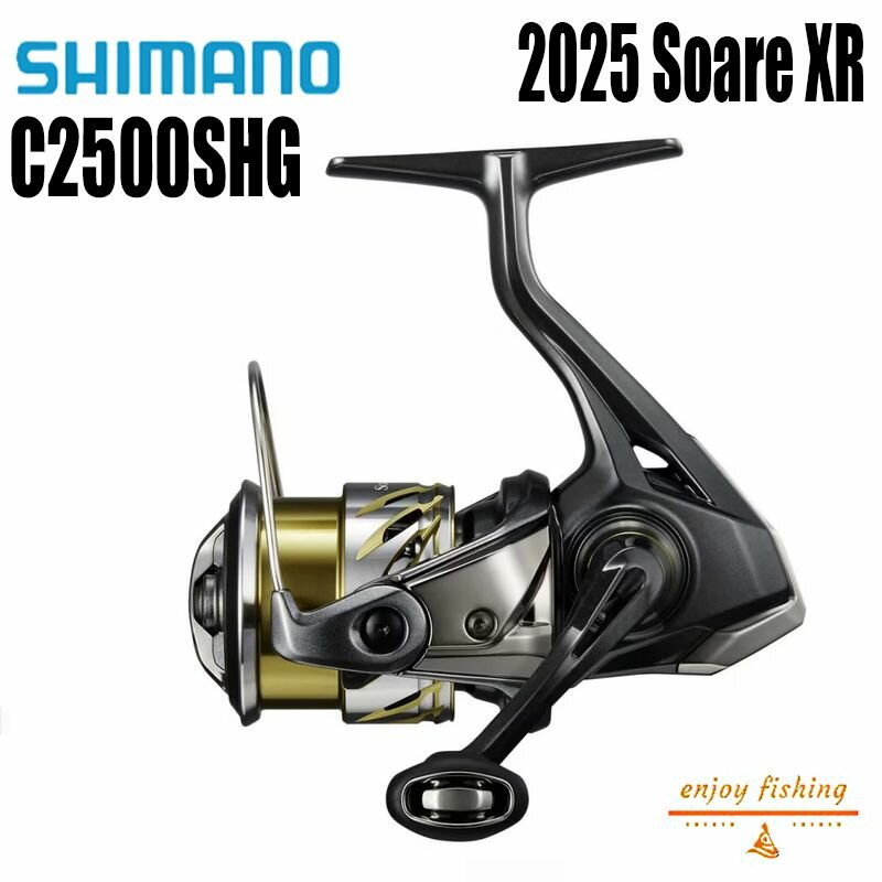 2025 Shimano Soare XR C2500SHG надежная катушка для береговой и лодочной рыбалки