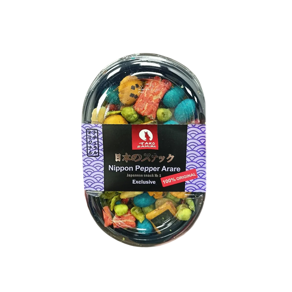 Снек японский Nippon Pepper Arare из микса бобовых 90 г, Япония