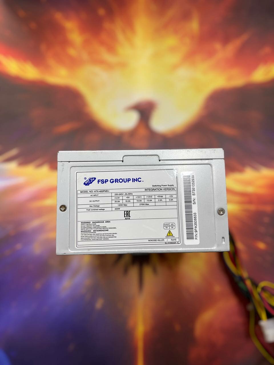 Блок питания 400W FSP ATX-400PNR-I