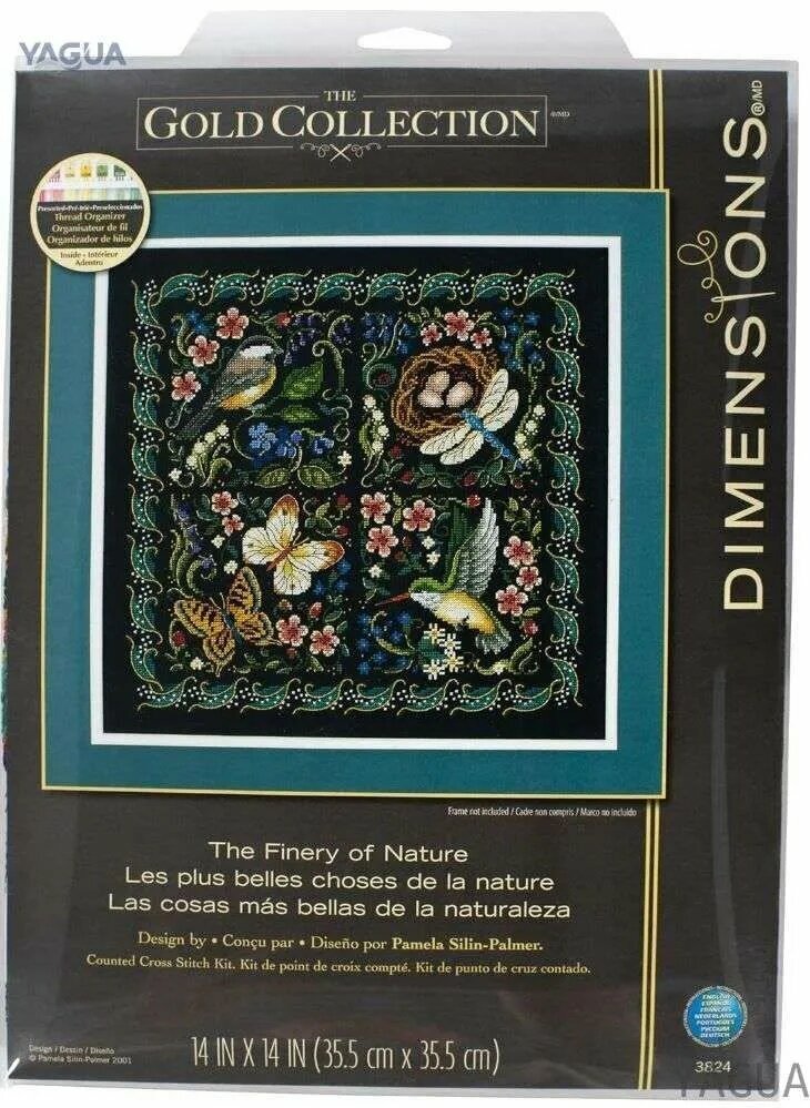 Набор для вышивания Dimensions The Finery Of Nature (Красота природы) 3824 YAGUA