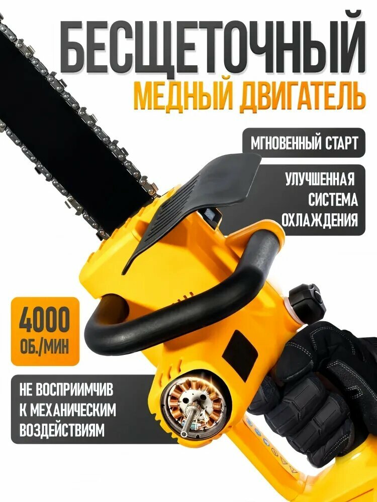 Цепная электропила — фото 1