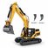 Металлический экскаватор CONUSEA 1:43, цвет Excavator
