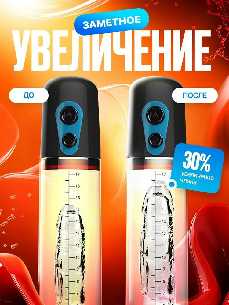 Вакуумная помпа для увеличения члена, гидропомпа для повышения потенции