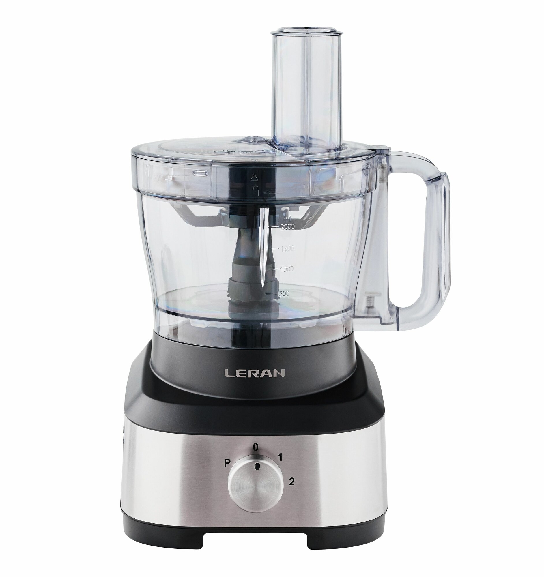 Кухонный комбайн LERAN FPM 1061, серебристый, пластик, 3,5 л