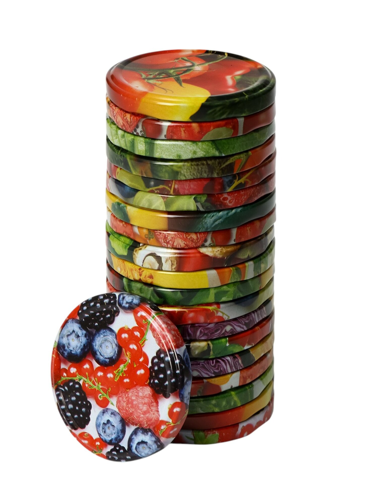 Набор крышек для консервирования Урожай ТО-82, винтовые, литография, 20шт